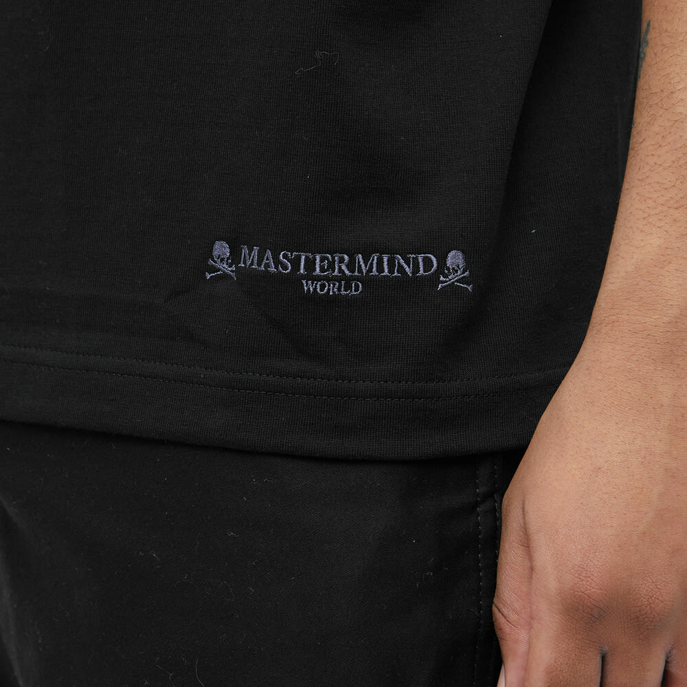 MASTERMIND WORLD Men's Loopwheel Logo T-Shirt in Black MASTERMIND WORLD