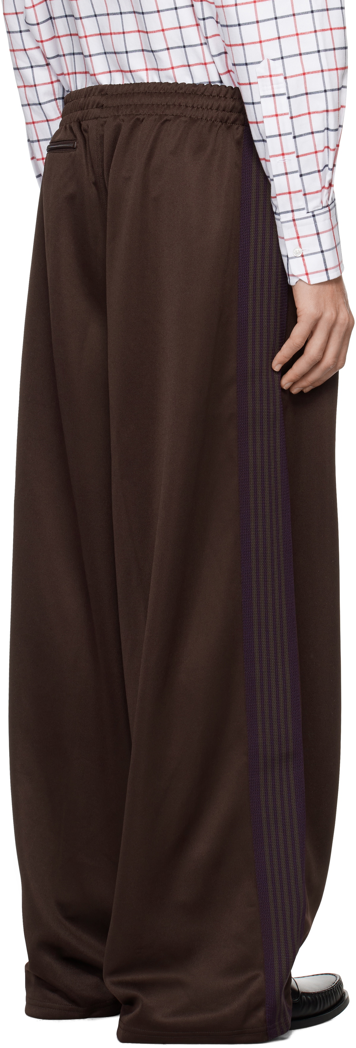 NEEDLES Brown H.D. Track Pants Needles