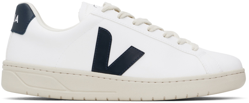 VEJA White & Navy Urca CWL Sneakers VEJA
