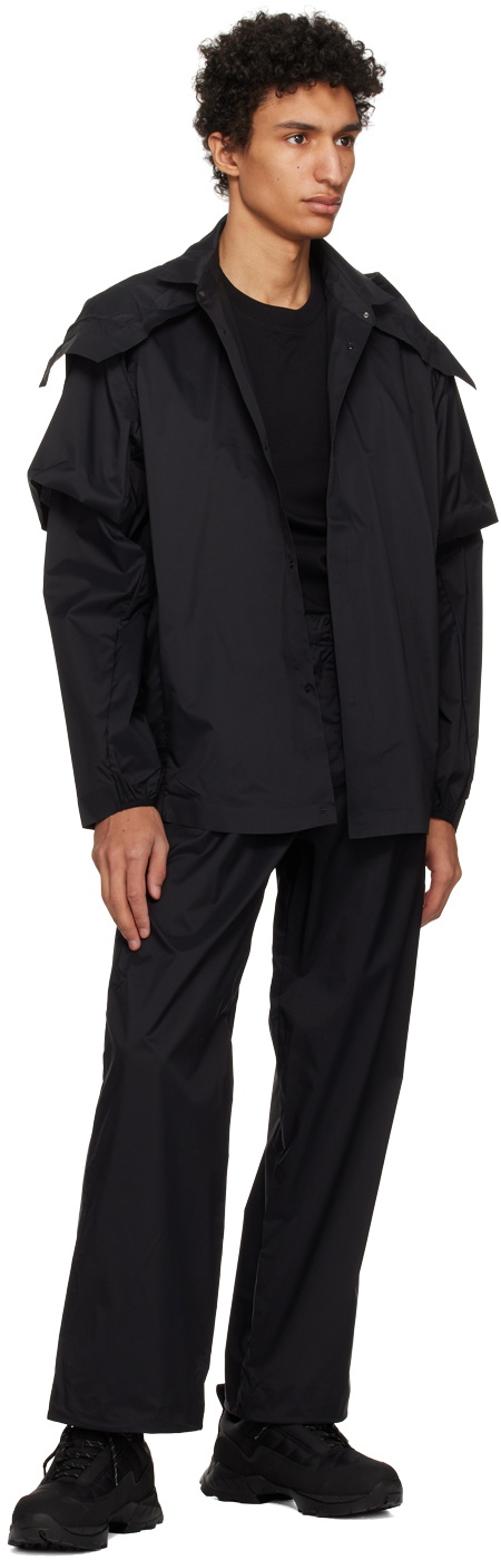 Goldwin 0 Black Wind Shirt Jacket Goldwin 0
