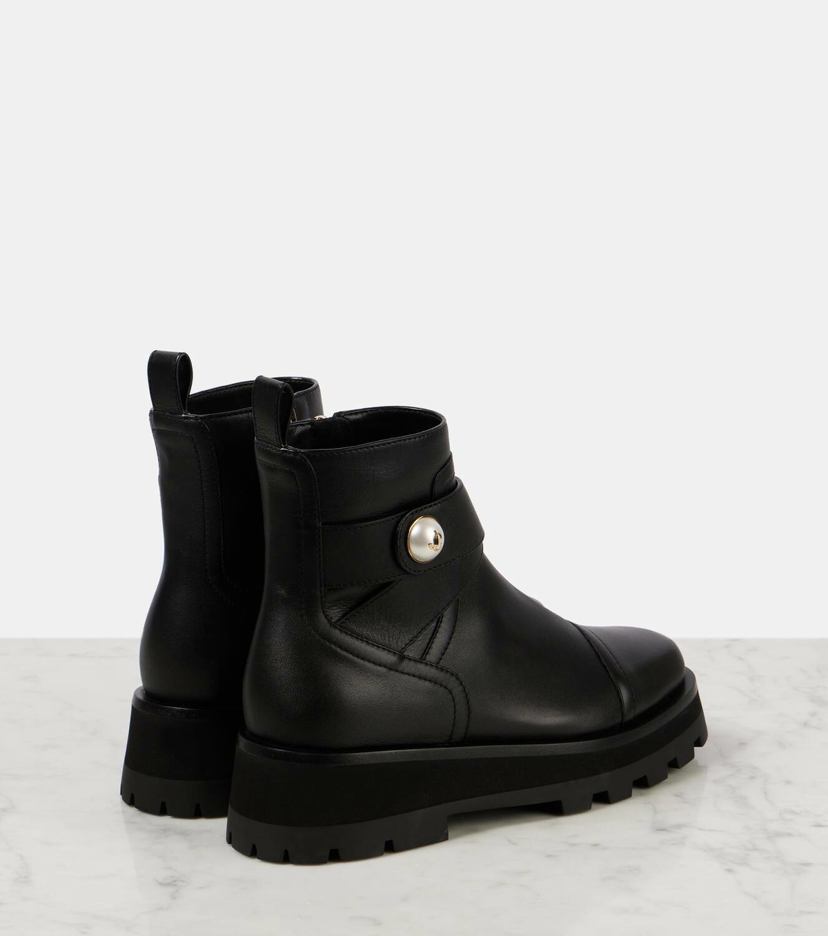 Jimmy Choo Meena leather ankle boots Jimmy Choo