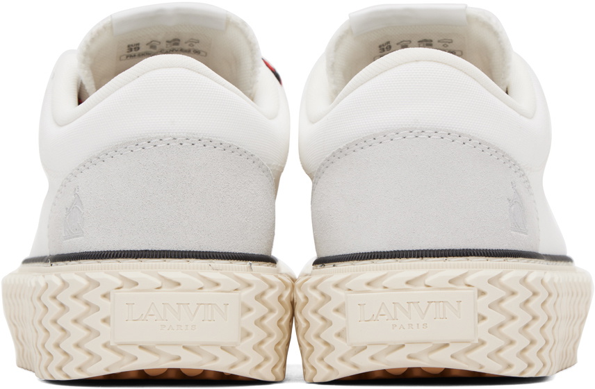 Lanvin White Curbies Sneakers Lanvin