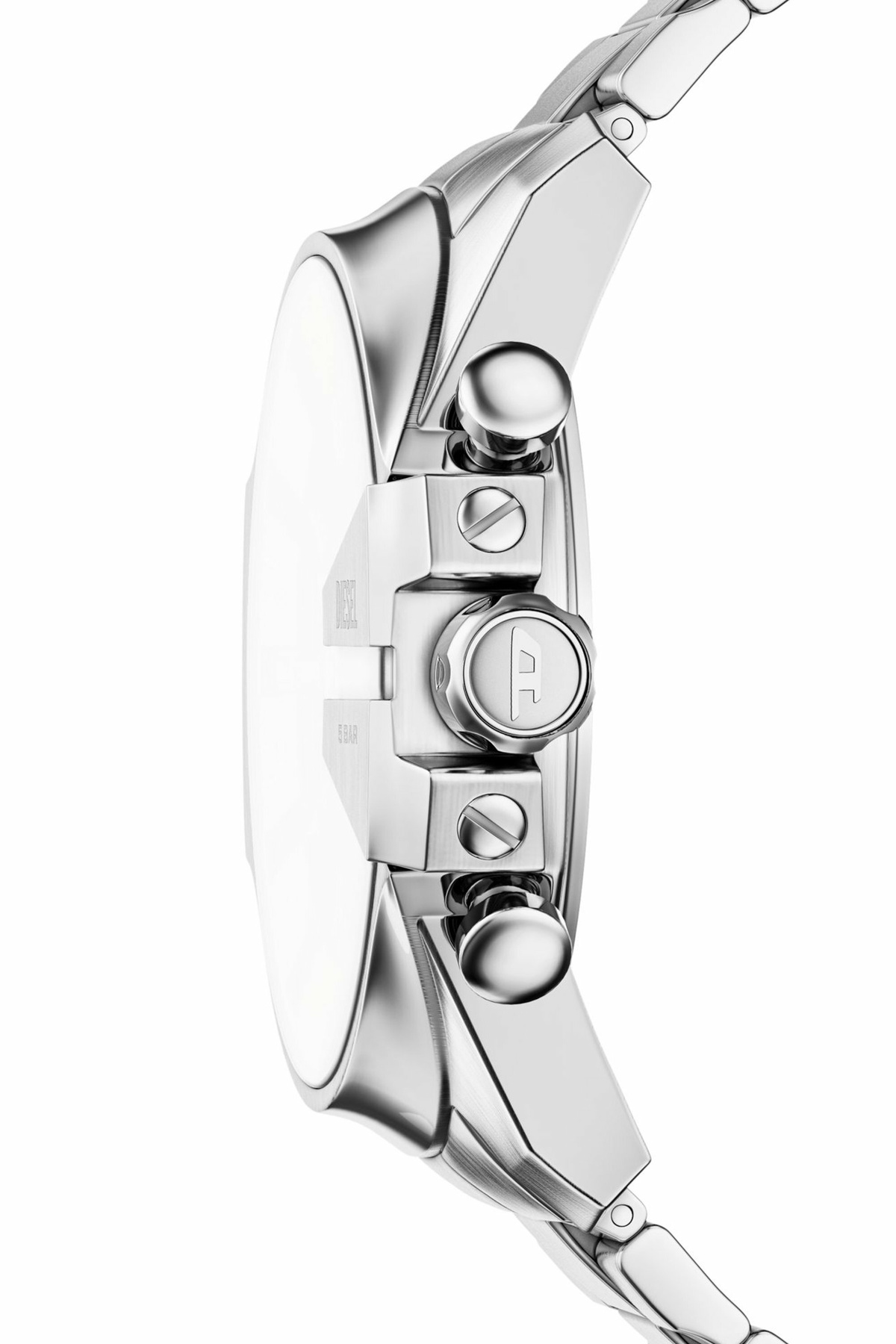 Diesel Mega Chief Slim Chronograph Stainless Steel Watch - Timeframes ...