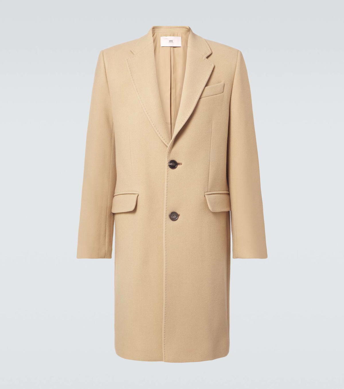 Ami Paris Single-breasted wool coat AMI