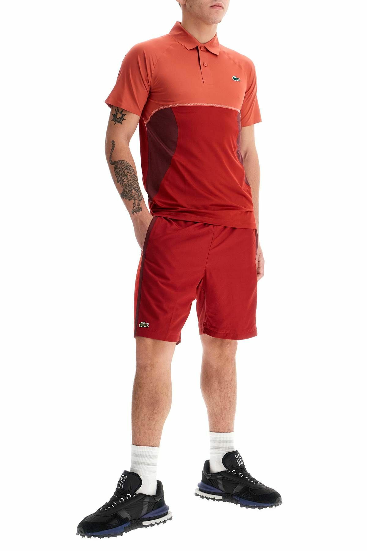 LACOSTE ultra-dry sport polo Red Lacoste