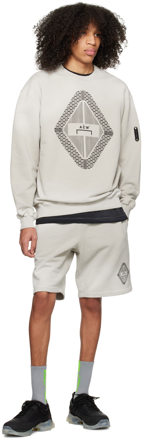 A-COLD-WALL* Gray Gradient Sweatshirt A-Cold-Wall*