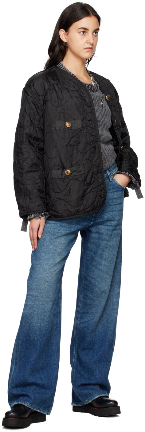 R13 Black Gothic Liner Jacket R13