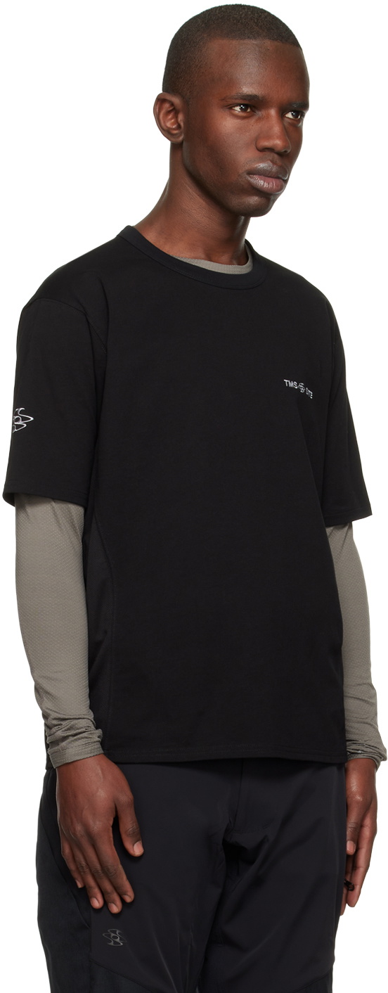 TMS.SITE SSENSE Exclusive Black T-Shirt
