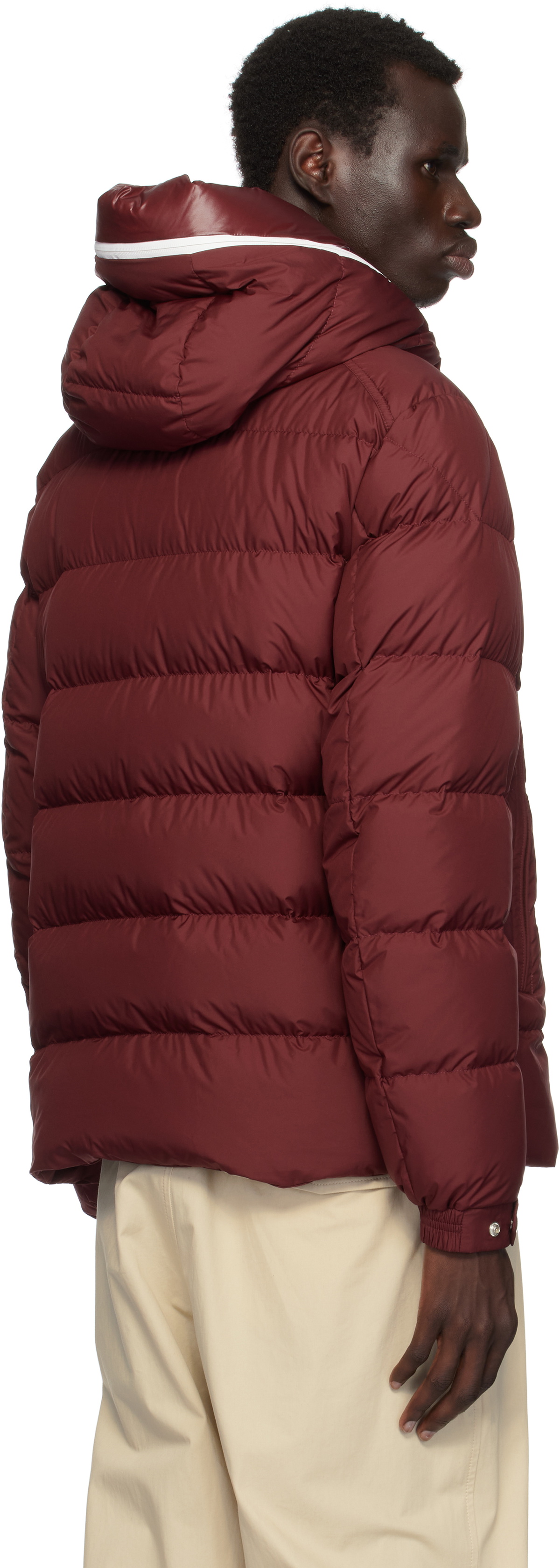 Moncler Red Cardere Short Down Jacket Moncler