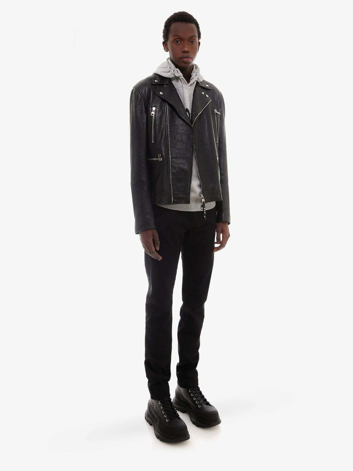 Alexander Mcqueen Jacket Black Mens Alexander McQueen