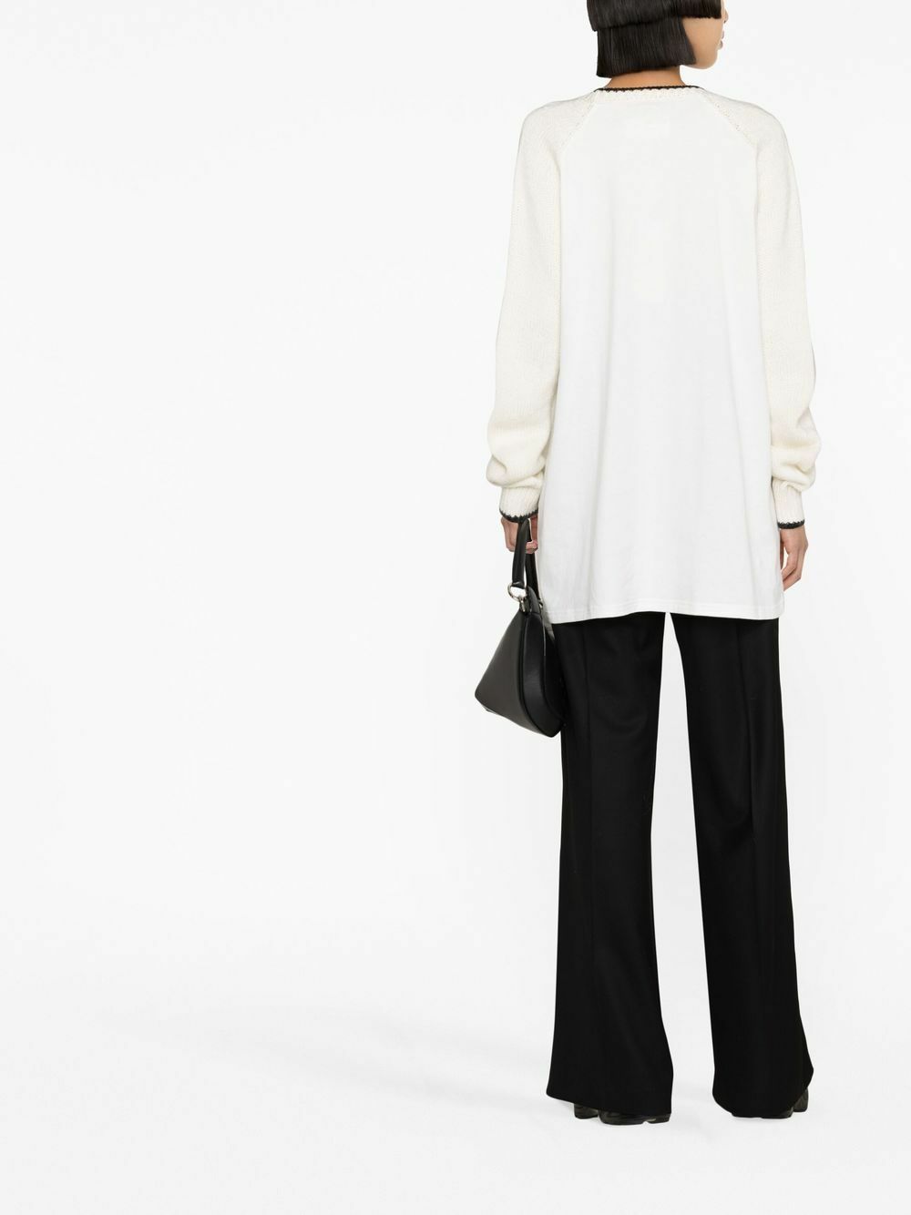 MM6 MAISON MARGIELA - Logo Oversized Jumper MM6 Maison Margiela