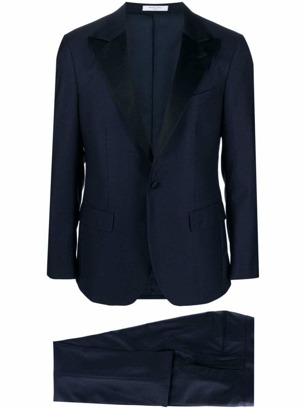 BOGLIOLI - Wool Single-breasted Suit Boglioli