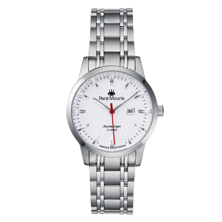 Rene Mouris Noblesse Automatic White Dial Ladies Watch 10108RM1 Rene Mouris
