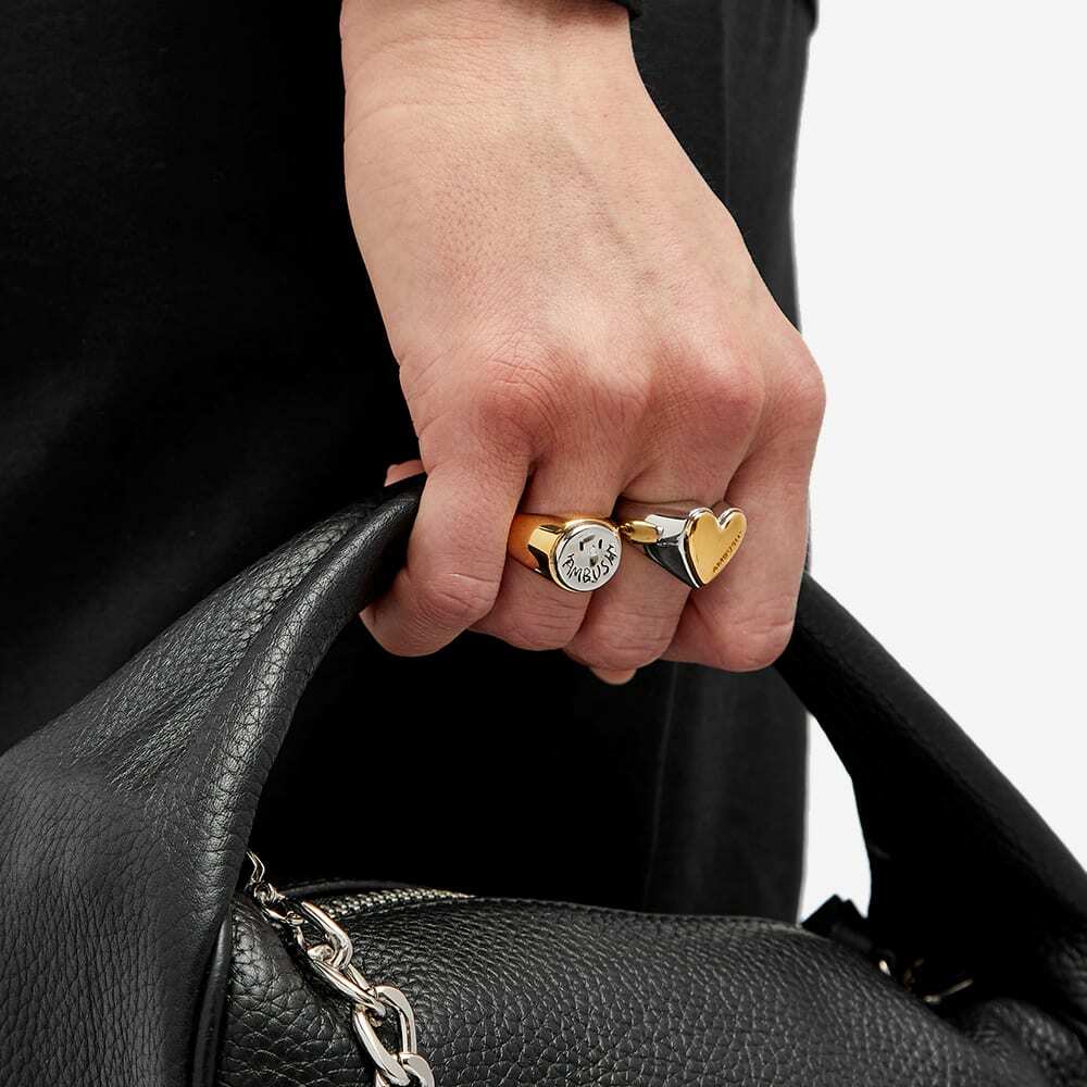 Ambush Women's Smiley Ring in Gold Ambush