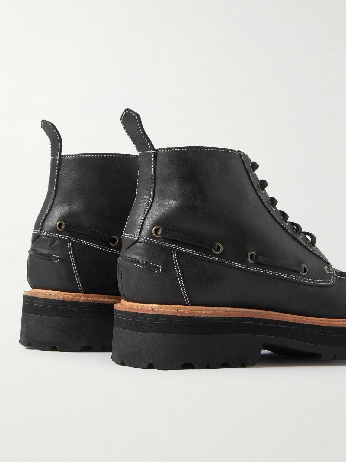 Grenson - Easton Leather Boots - Black Grenson