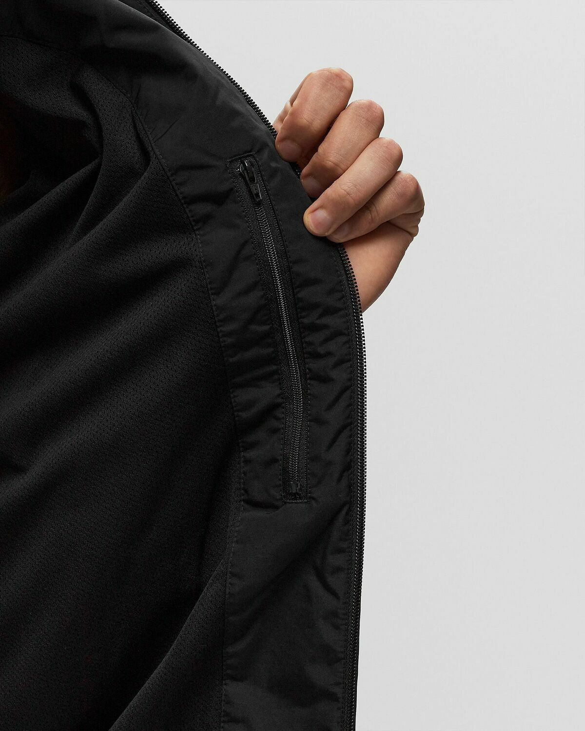 Fred Perry Brentham Jacket Black Windbreaker Fred Perry