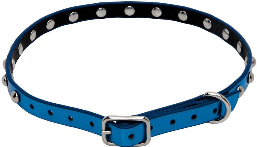 Justine Clenquet Blue Dylan Choker Justine Clenquet
