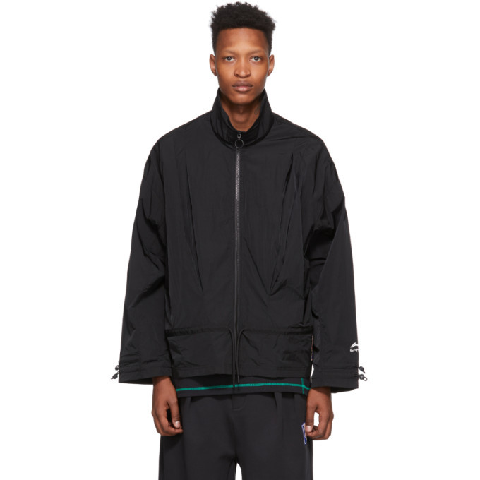 Li-Ning Black Woven Jacket Li-Ning