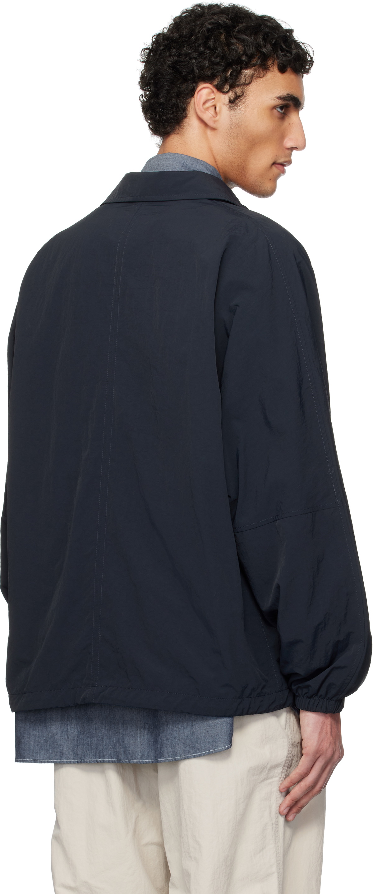 nanamica Black Coach Reversible Jacket Nanamica