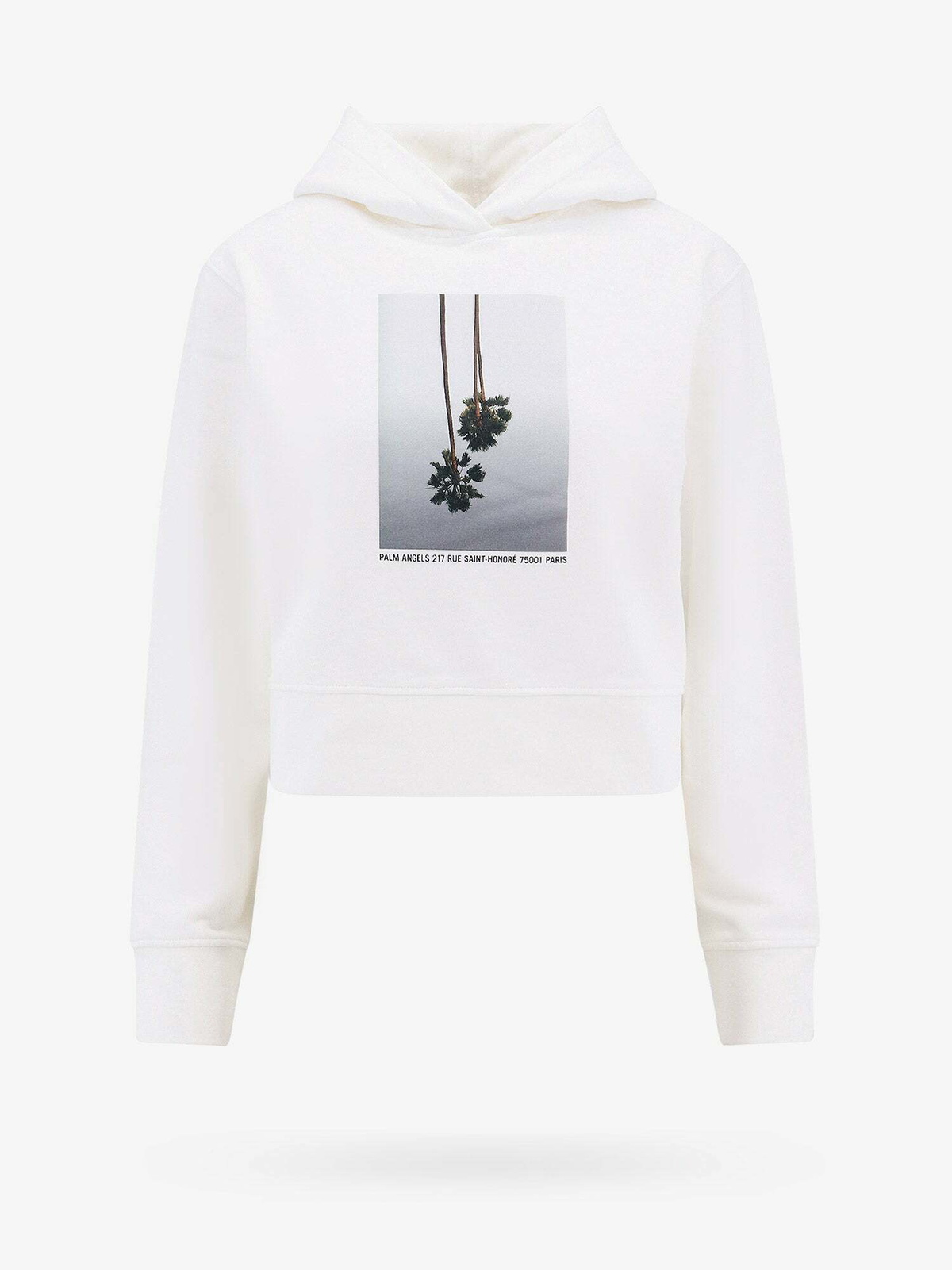Palm Angels Sweatshirt White Womens Palm Angels
