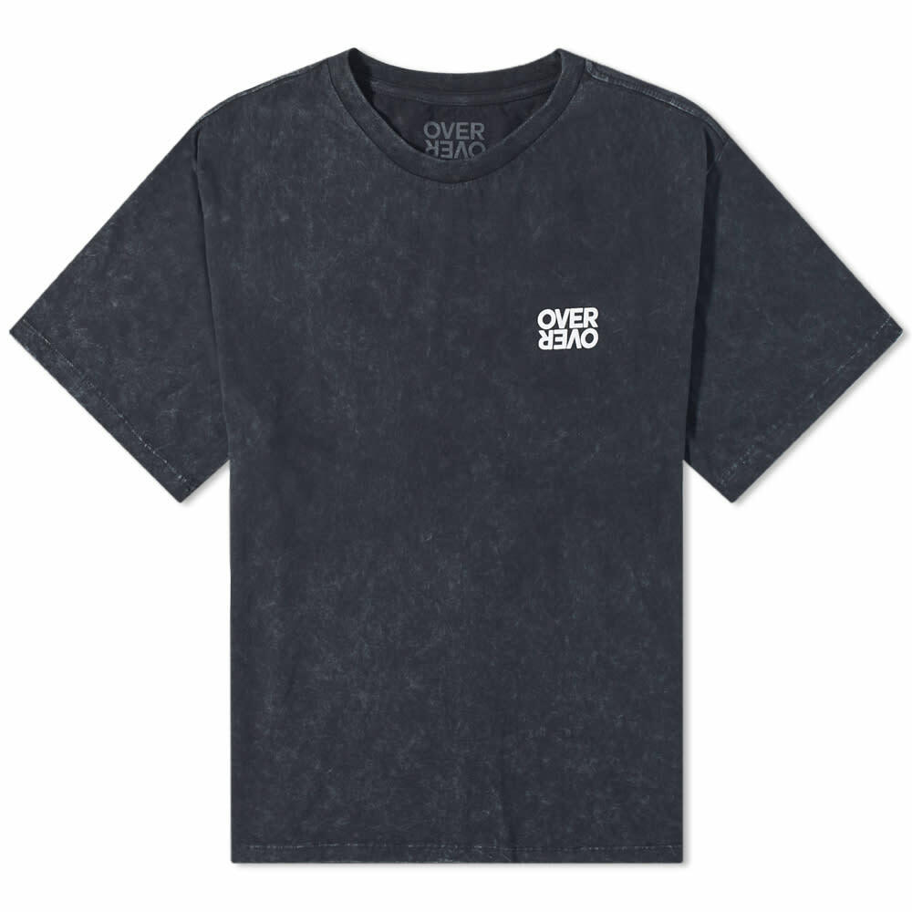 Over Over Men's Run The Wold Easy T-Shirt in Black OVER OVER