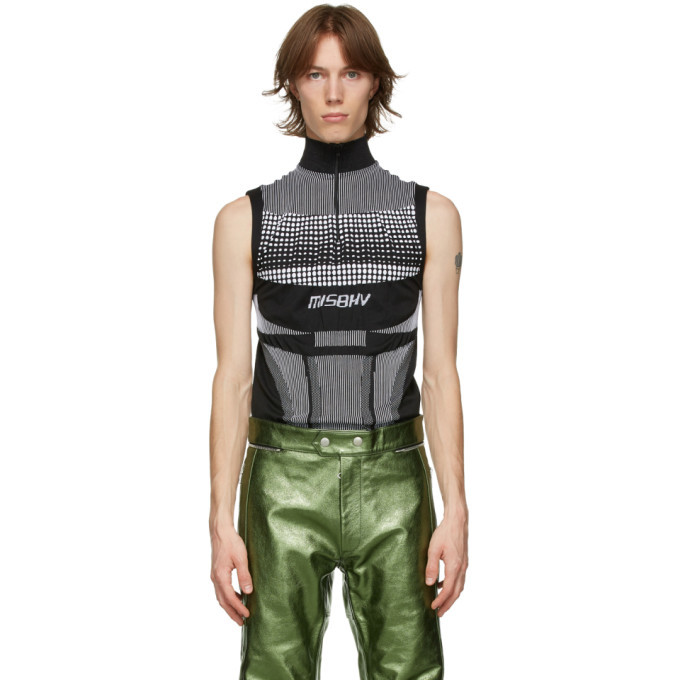 MISBHV Black Active Zip Top MISBHV