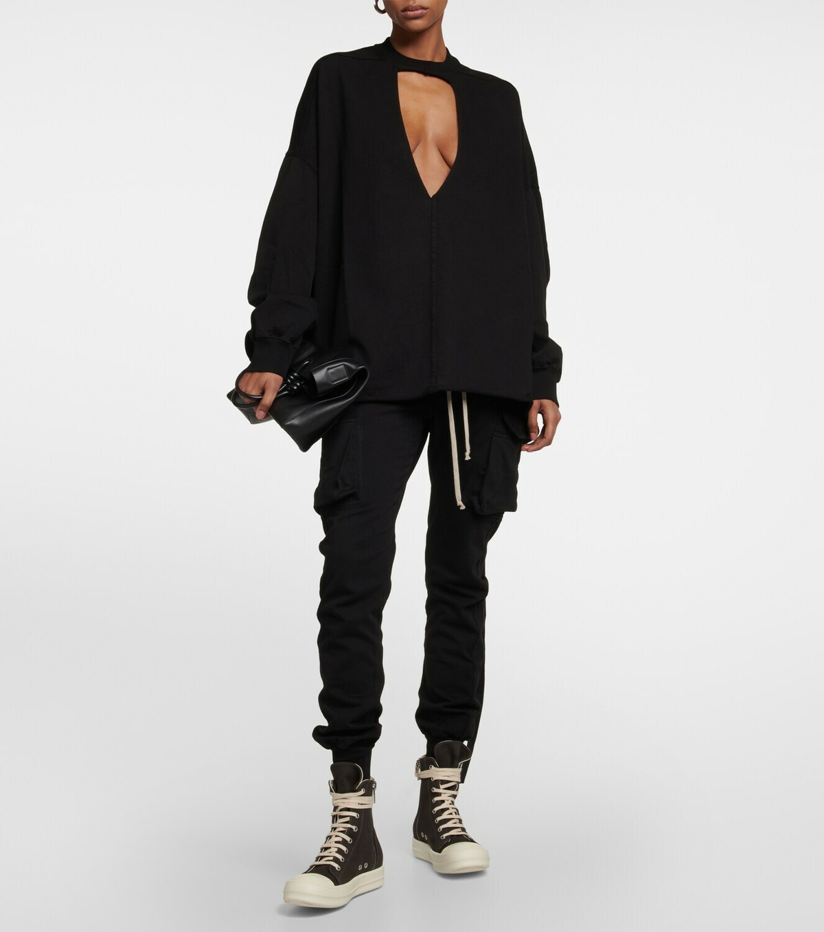 Rick Owens - DRKSHDW Mastodon cotton sweatpants Rick Owens