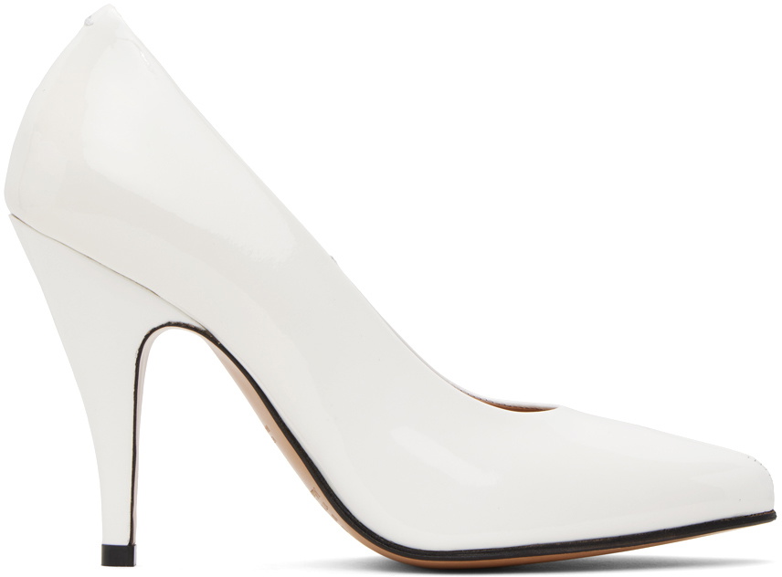 Maison Margiela White Tabi Heels Maison Margiela
