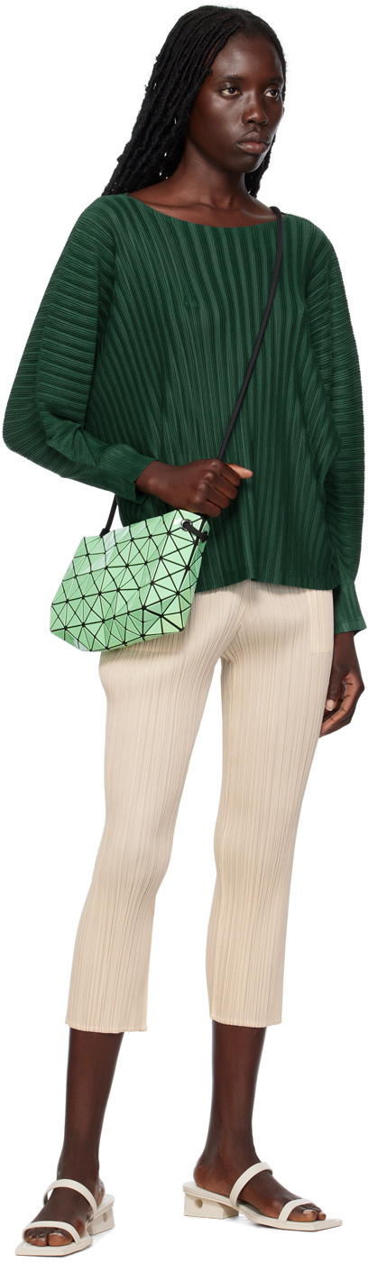 BAO BAO ISSEY MIYAKE Green Loop Shoulder Bag Bao Bao Issey Miyake