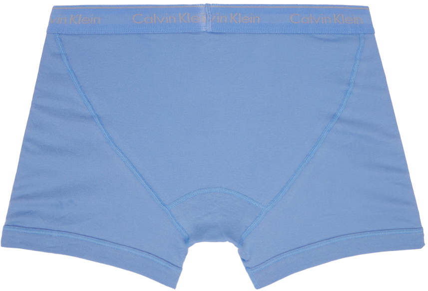 Calvin Klein Underwear Three-Pack Blue Boxers Calvin Klein Underwear