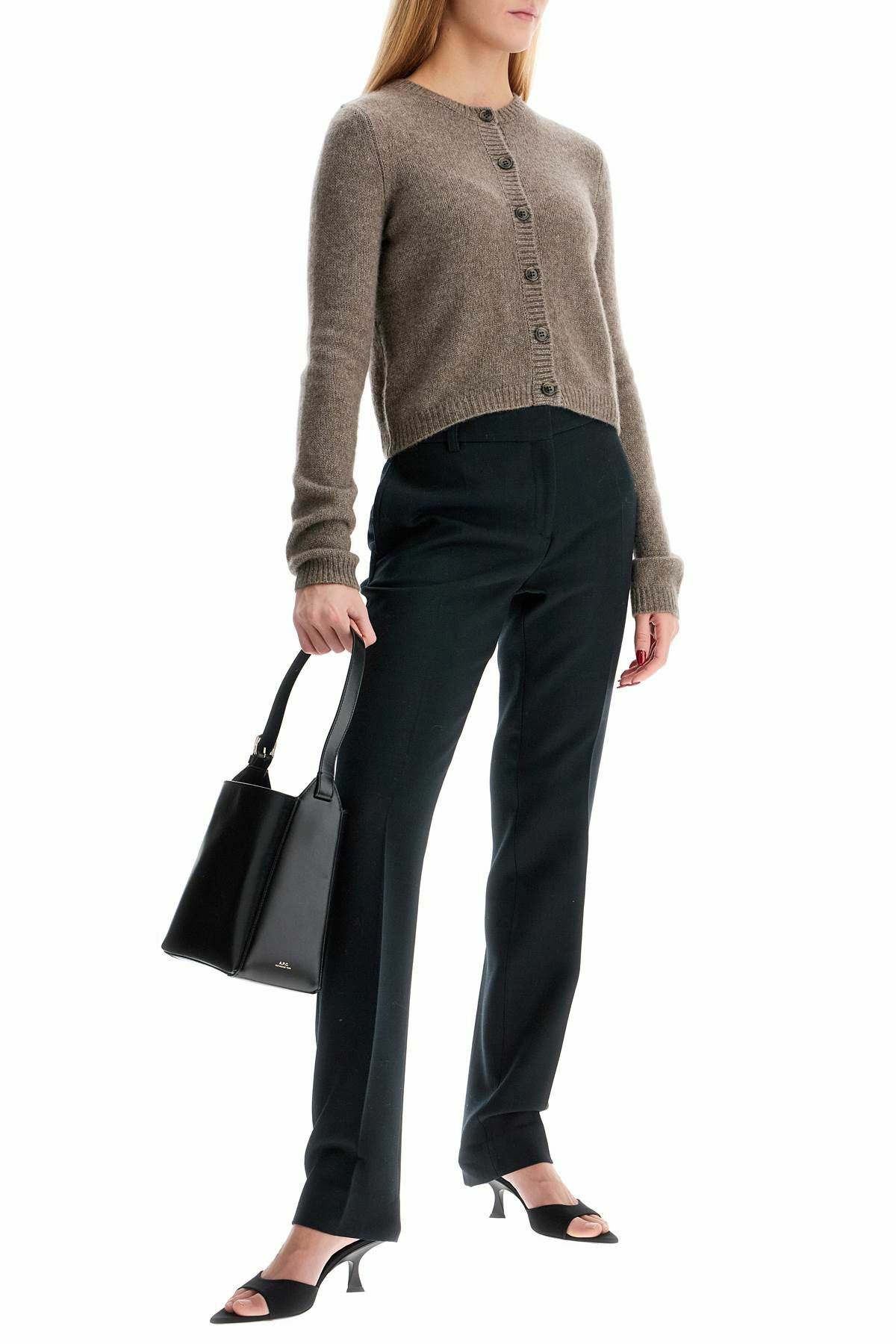 LISA YANG felicia silk and cashmere cardigan Neutro Lisa Yang