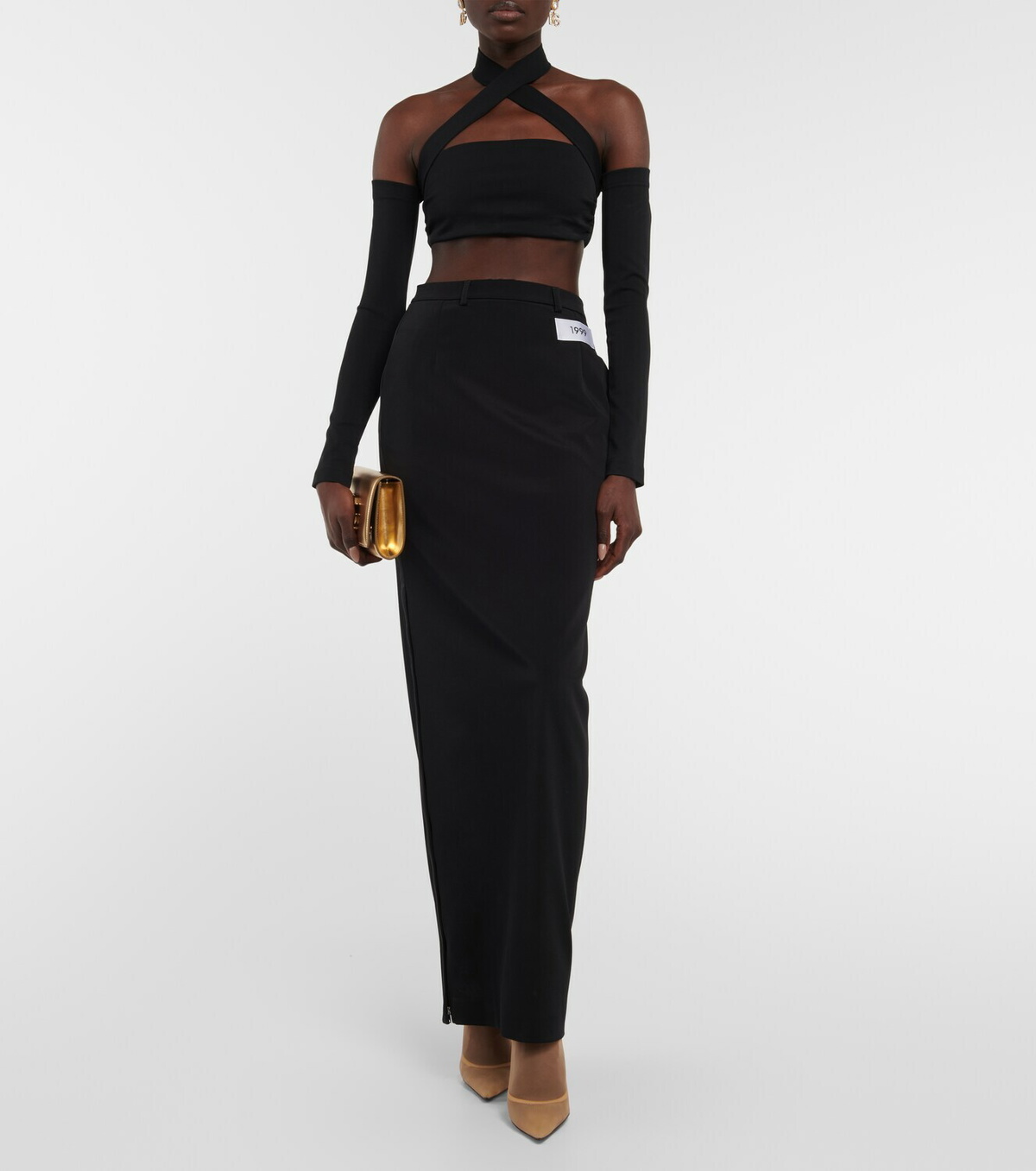 Dolce&Gabbana - x Kim cady maxi skirt Dolce & Gabbana