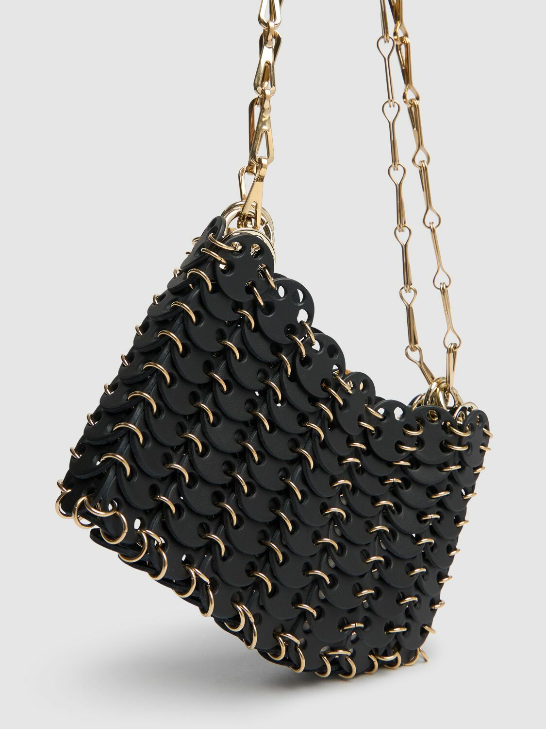 RABANNE 1969 Nano Leather Shoulder Bag Paco Rabanne