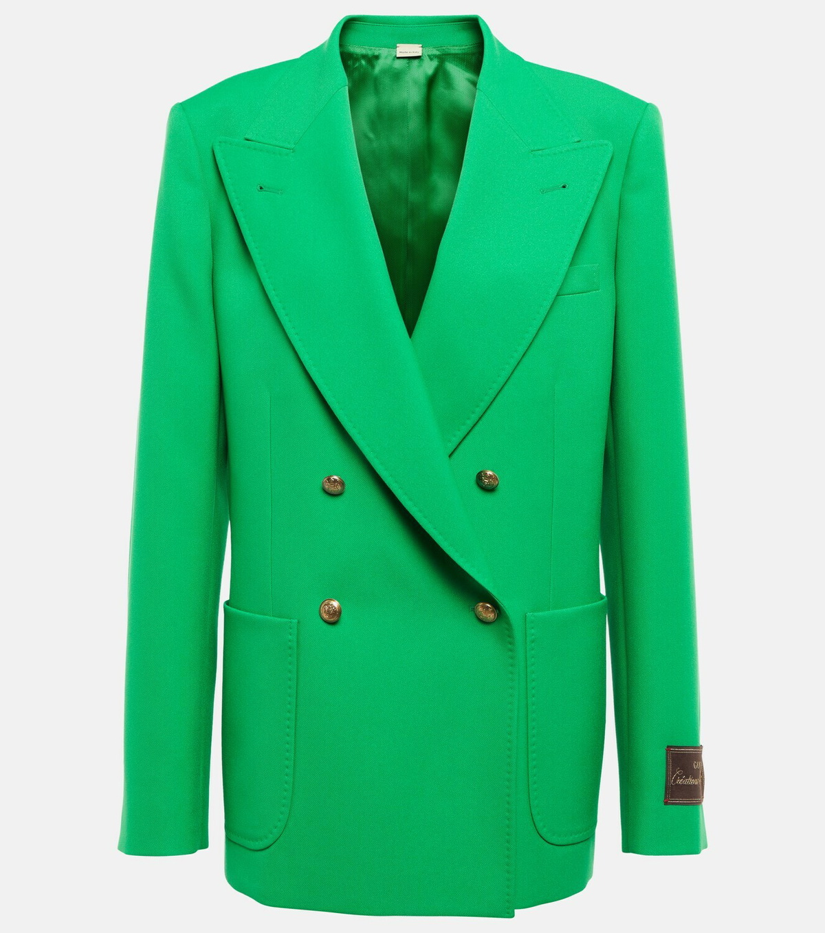 Gucci - Double-breasted crêpe blazer Gucci