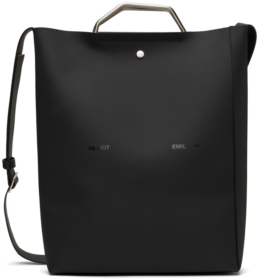 HELIOT EMIL Black Hexane Tote Heliot Emil