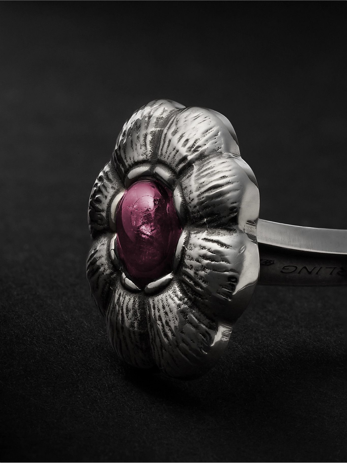 Buccellati - Silver Ruby Cufflinks Buccellati