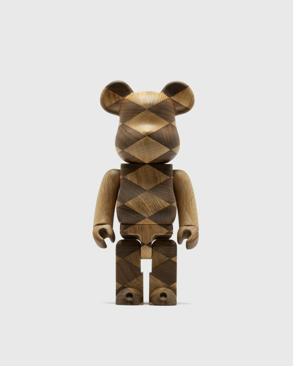 Medicom Bearbrick 400% Karimoku Woven 2 Brown - Mens - Collectibles ...