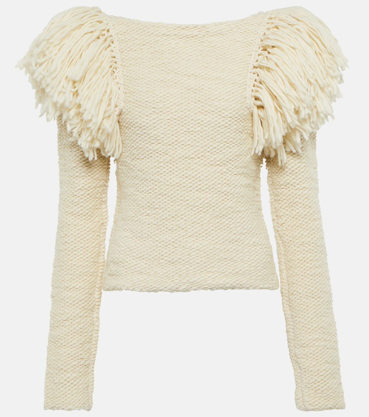 Isabel Marant - Sully fringed wool-blend sweater Isabel Marant