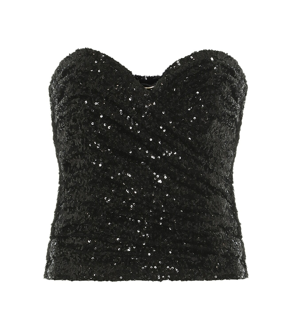 Saint Laurent Sequined bustier Saint Laurent