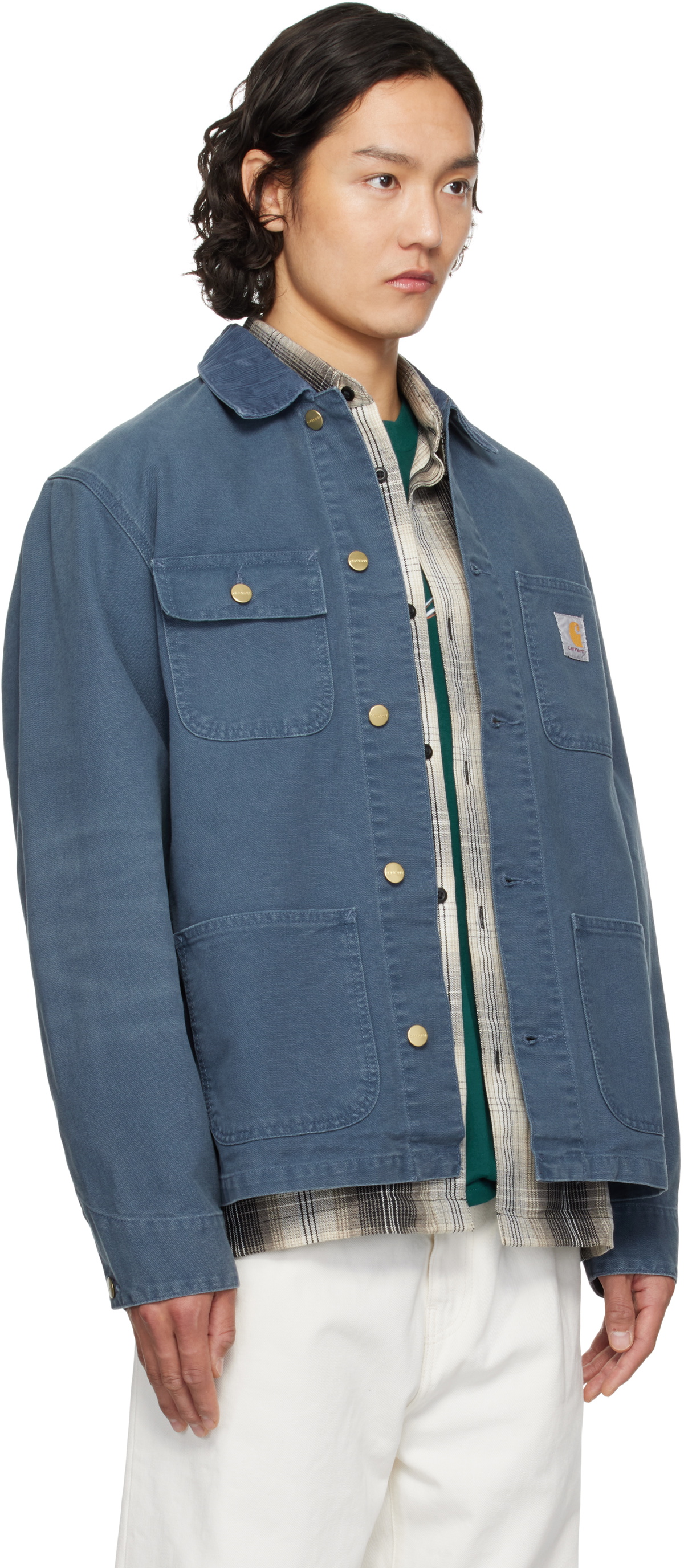 Carhartt Work In Progress Blue Michigan Jacket Carhartt WIP