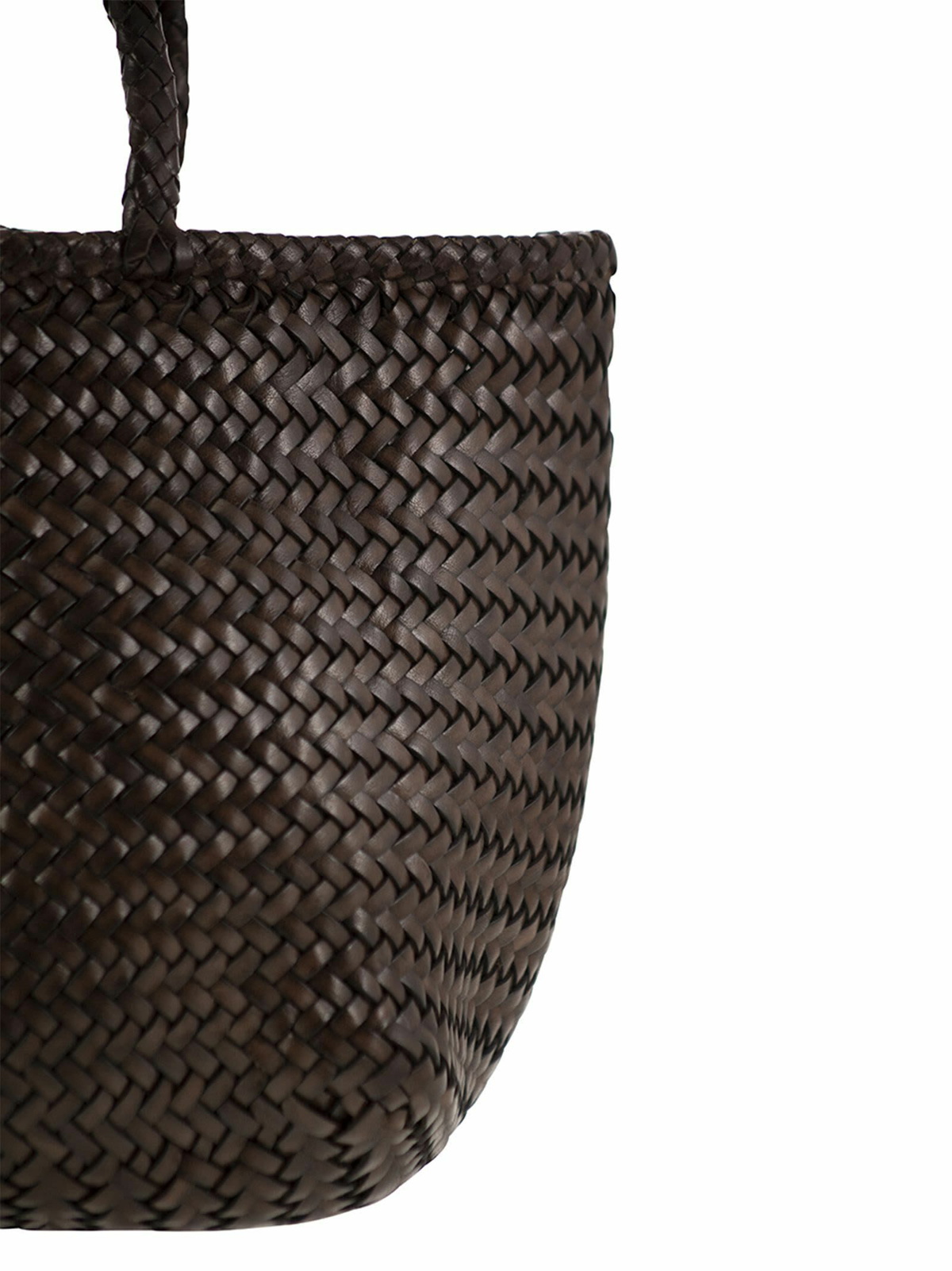Dragon Diffusion Grace Basket Small - Woven Leather Bag Dragon Diffusion