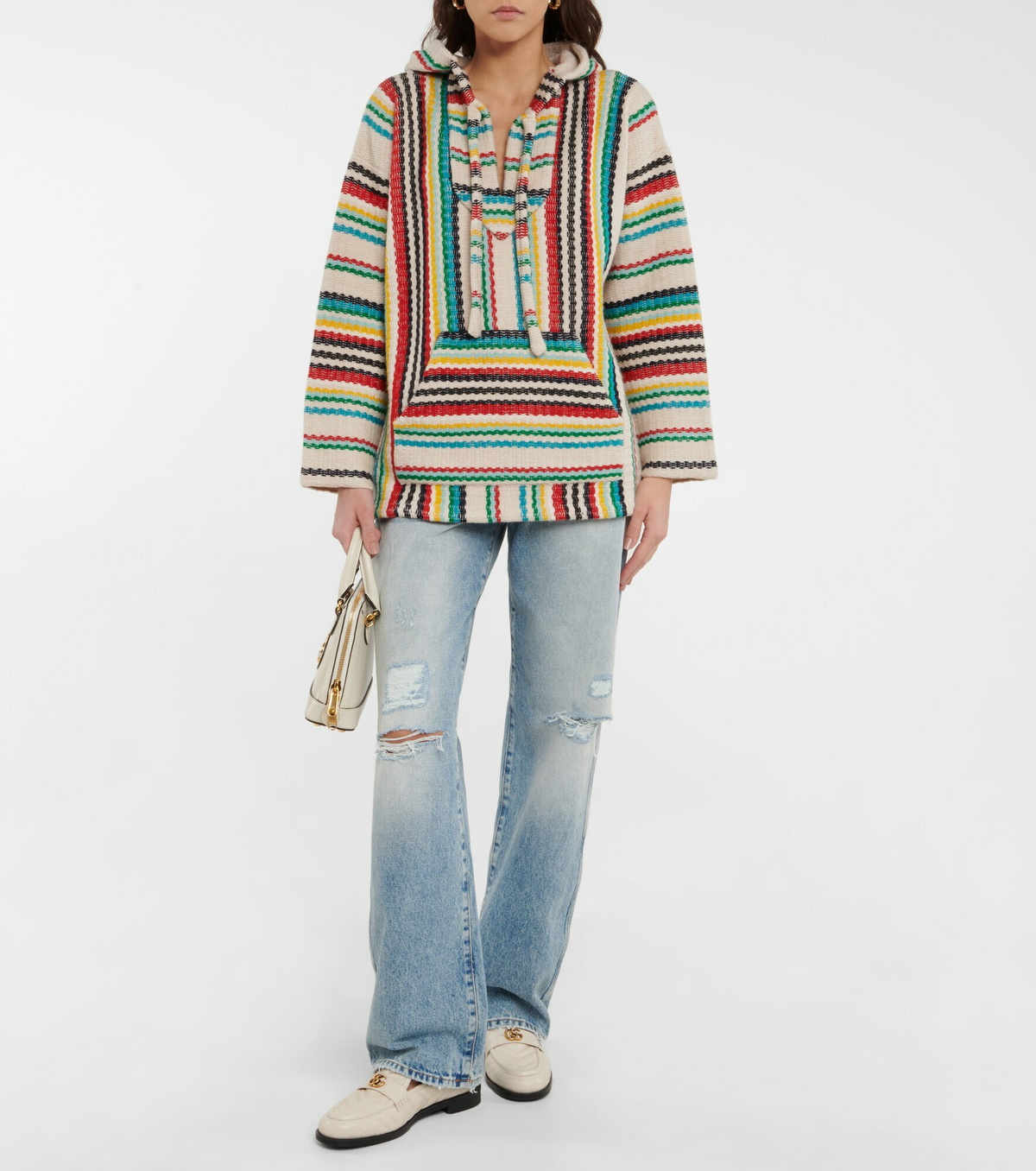 Alanui - Striped wool sweater Alanui