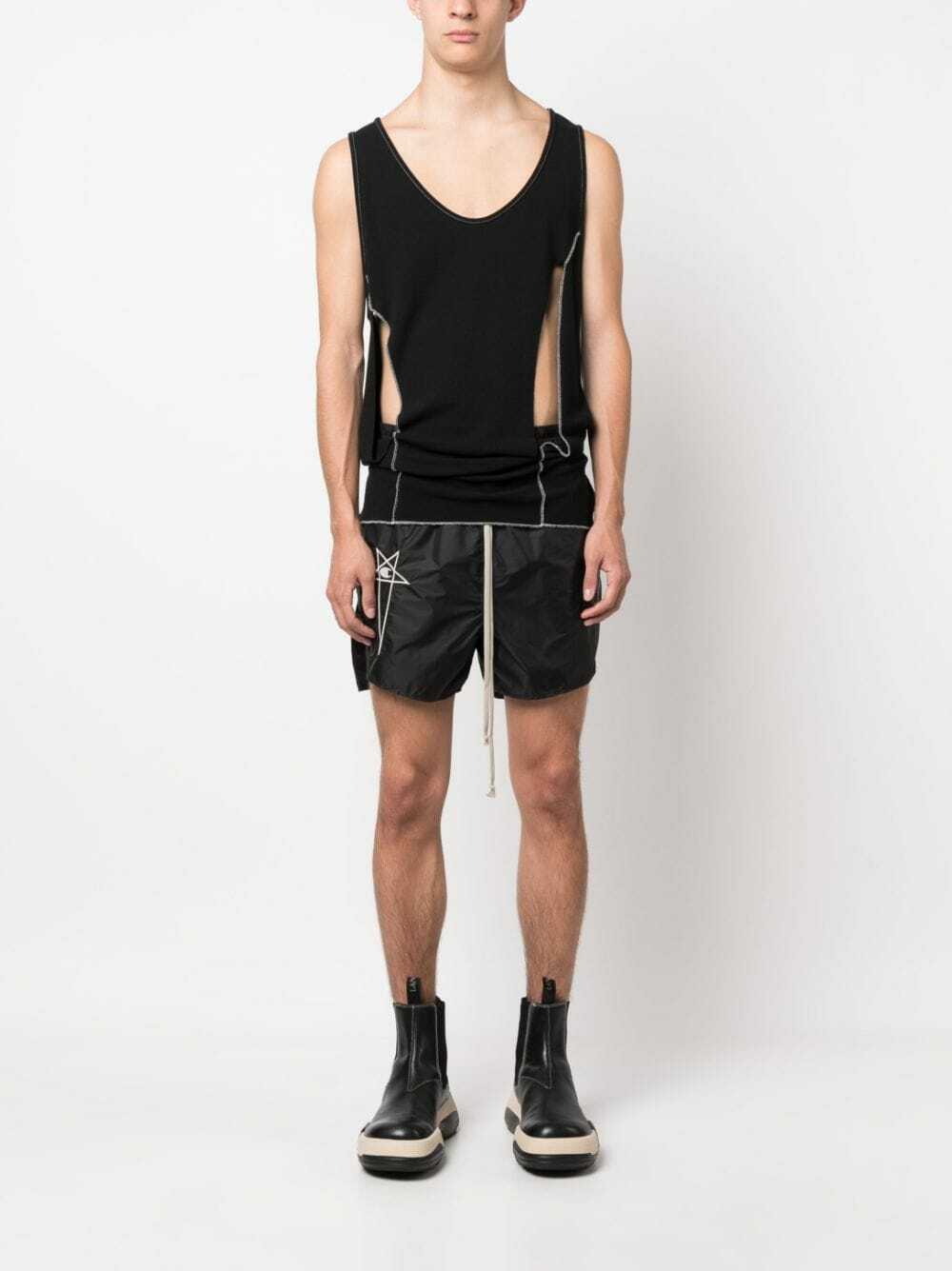CHAMPION X RICK OWENS - Shorts With Logo Rick Owens