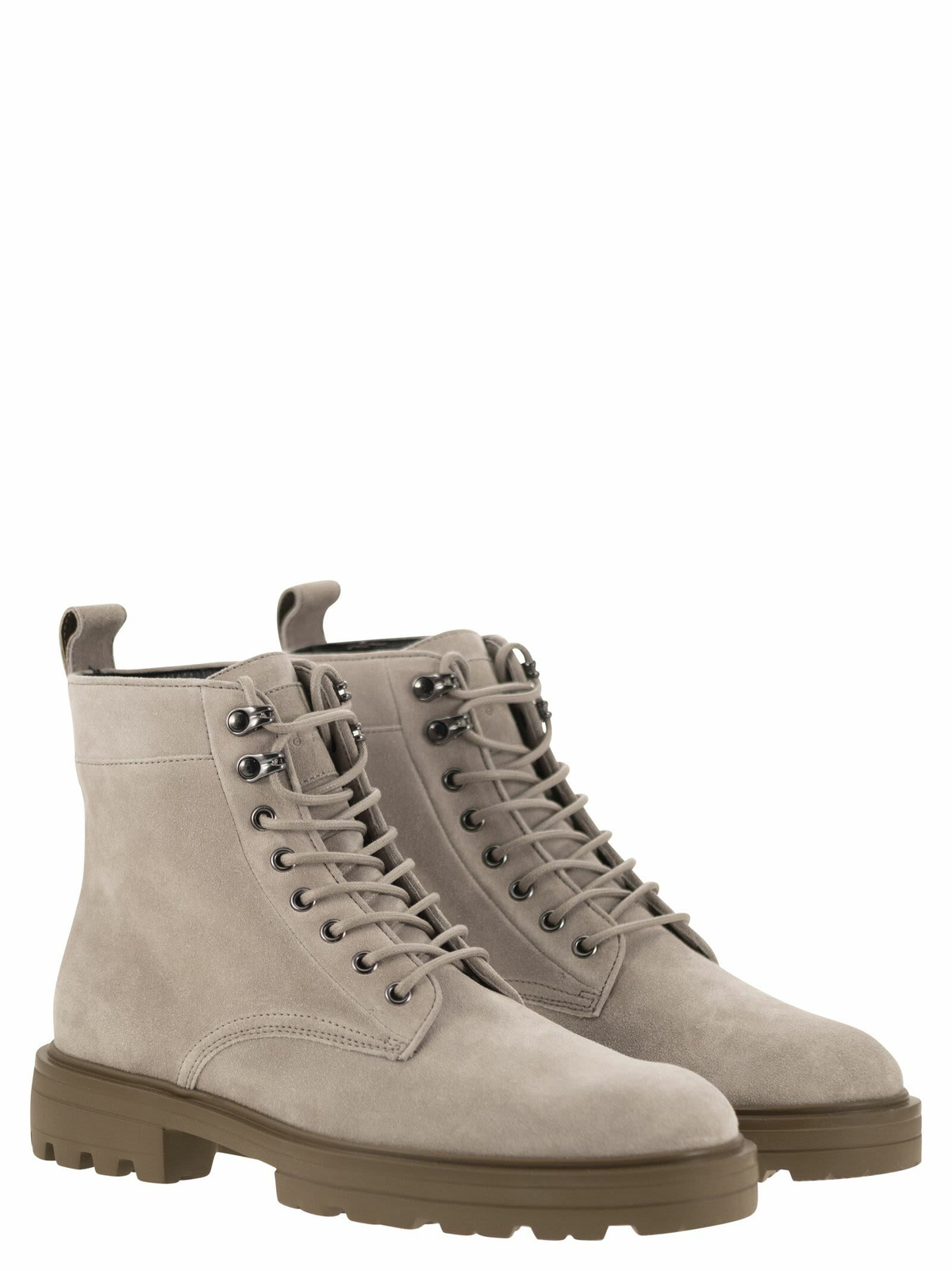 Hogan H673 Suede Boots Hogan