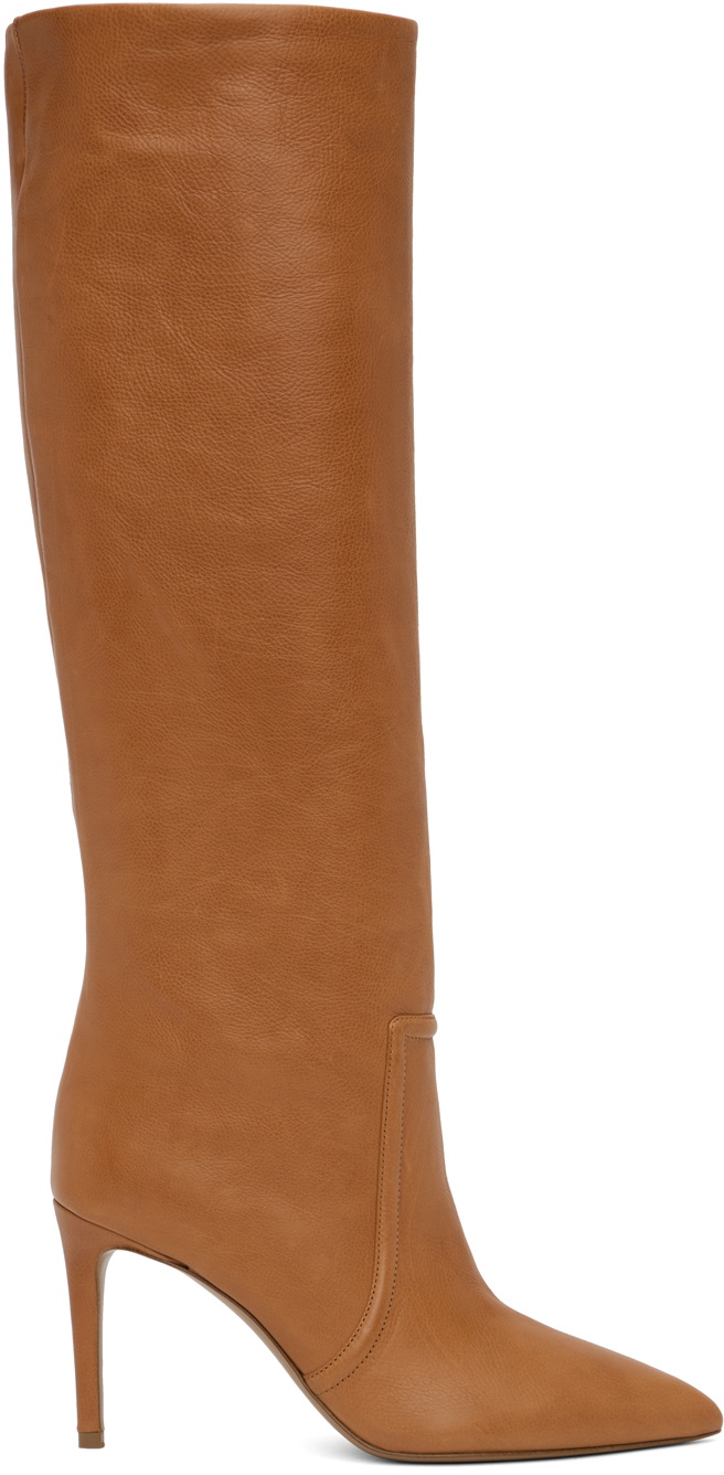 Paris Texas Tan Stiletto 85 Boots Paris Texas