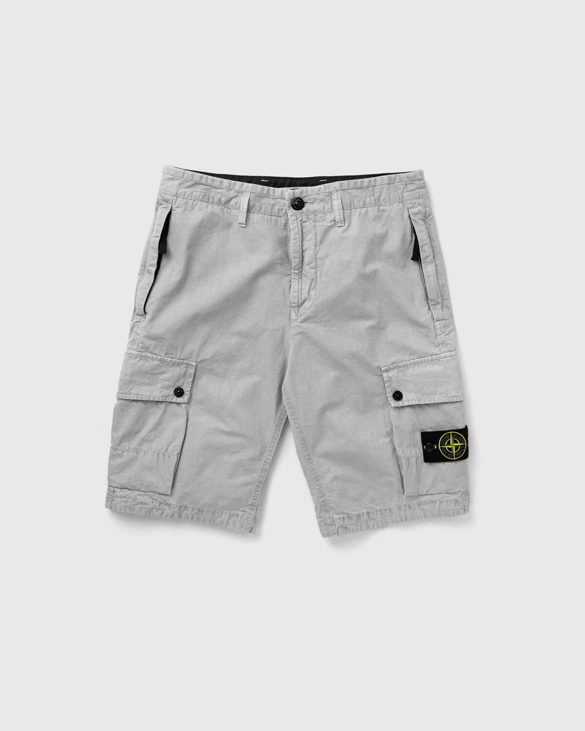 Stone Island BERMUDA SLIM Grey Mens Cargo Short Stone Island