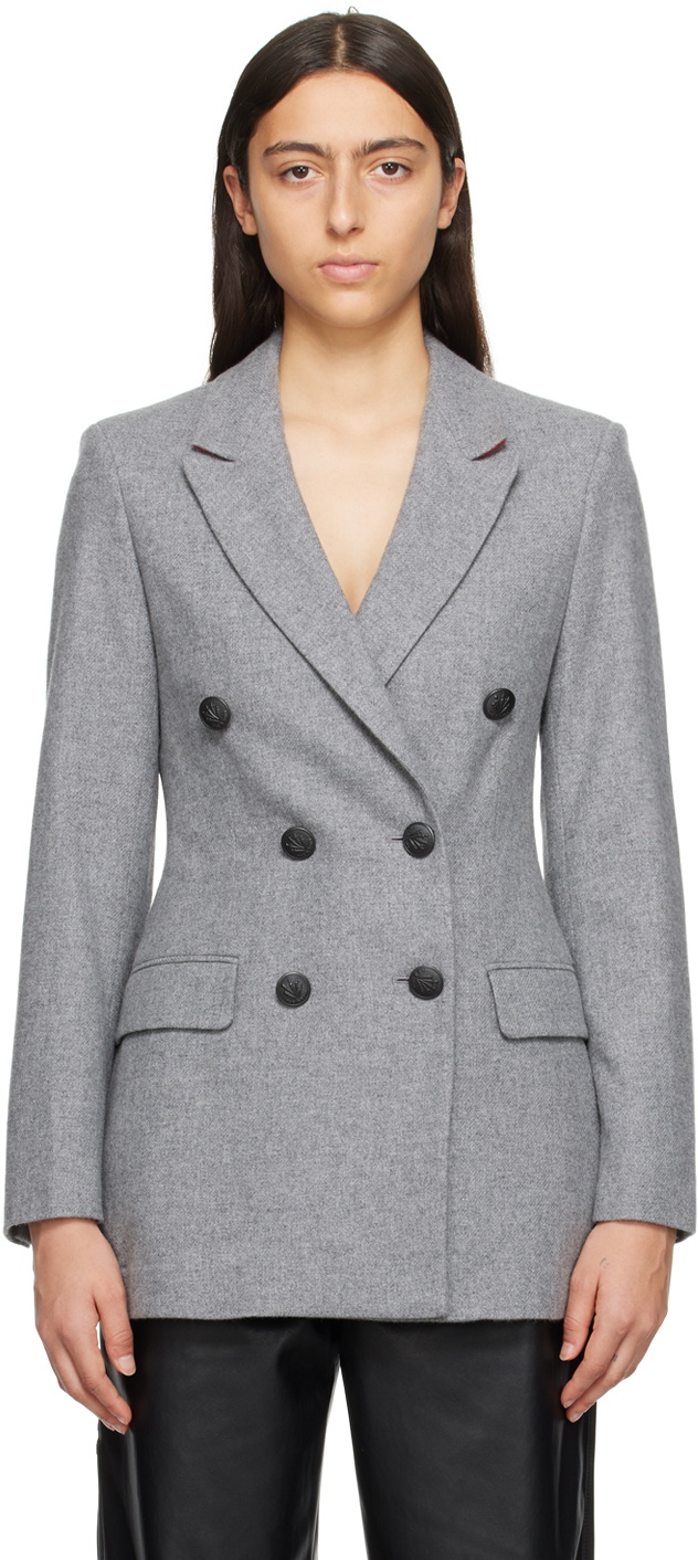 rag & bone Gray Warren Blazer Rag and Bone