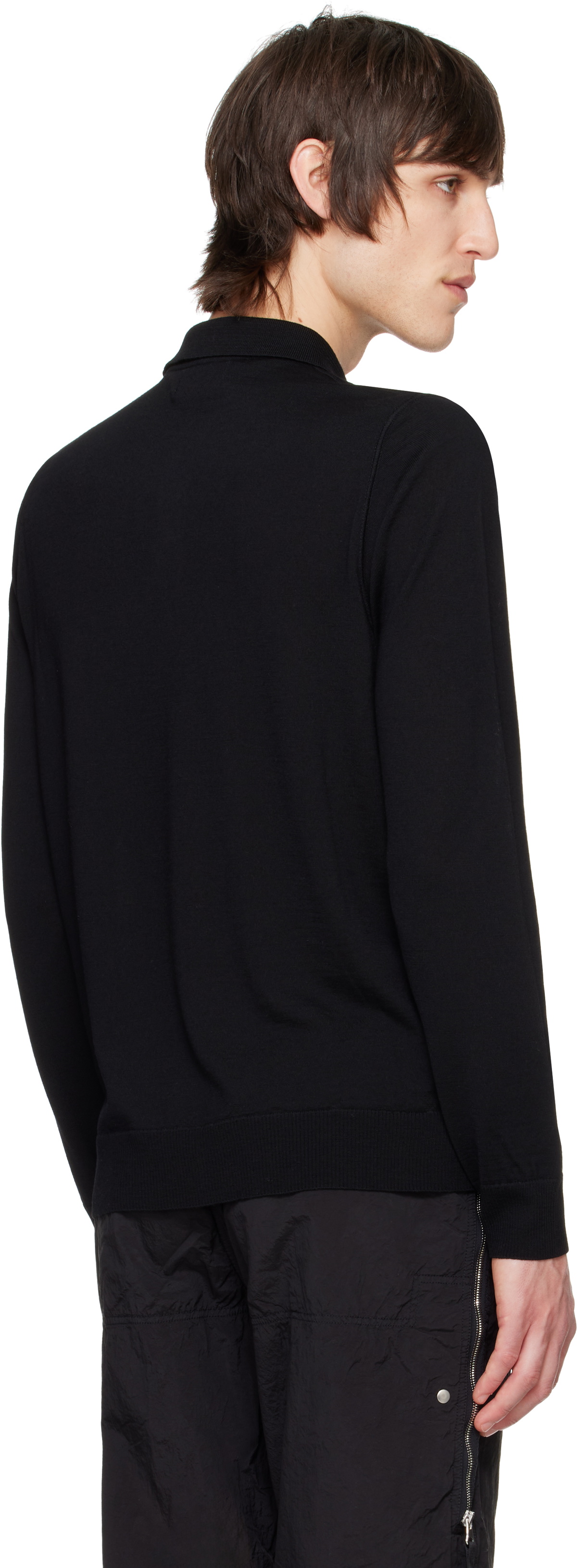 Stone Island Black Light RWS Pure Wool Polo Stone Island
