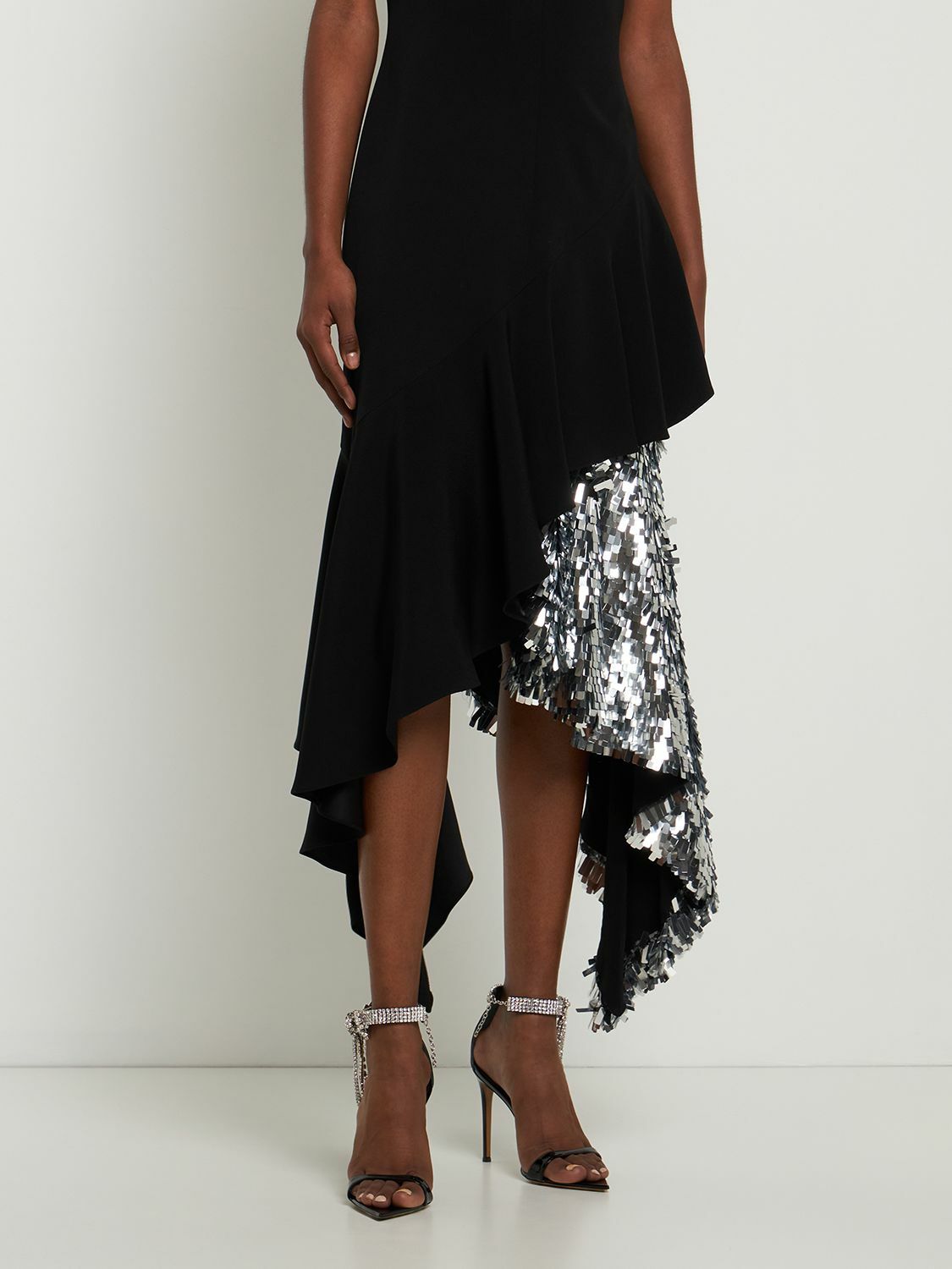 ALEXANDRE VAUTHIER - 105mm Faux Patent Leather Sandals Alexandre Vauthier