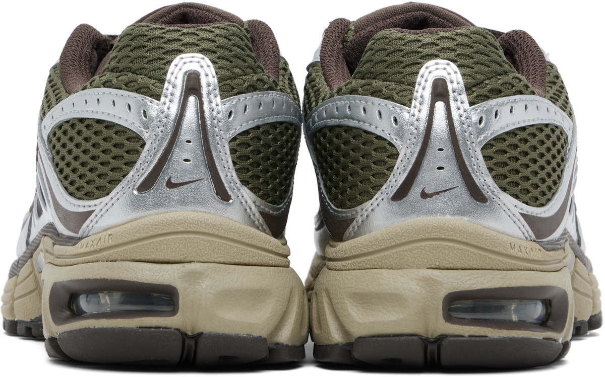 Nike Khaki & Silver Air Max Moto 2K Sneakers Nike
